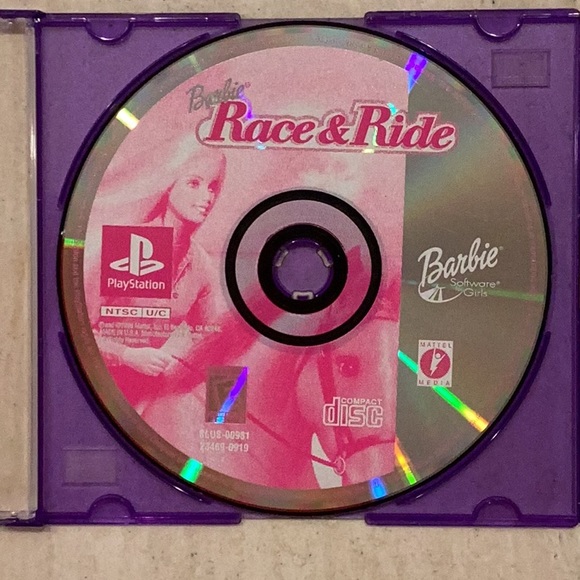 Barbie | Other | Barbie Race Ride Playstation Game Playstation Ps ...